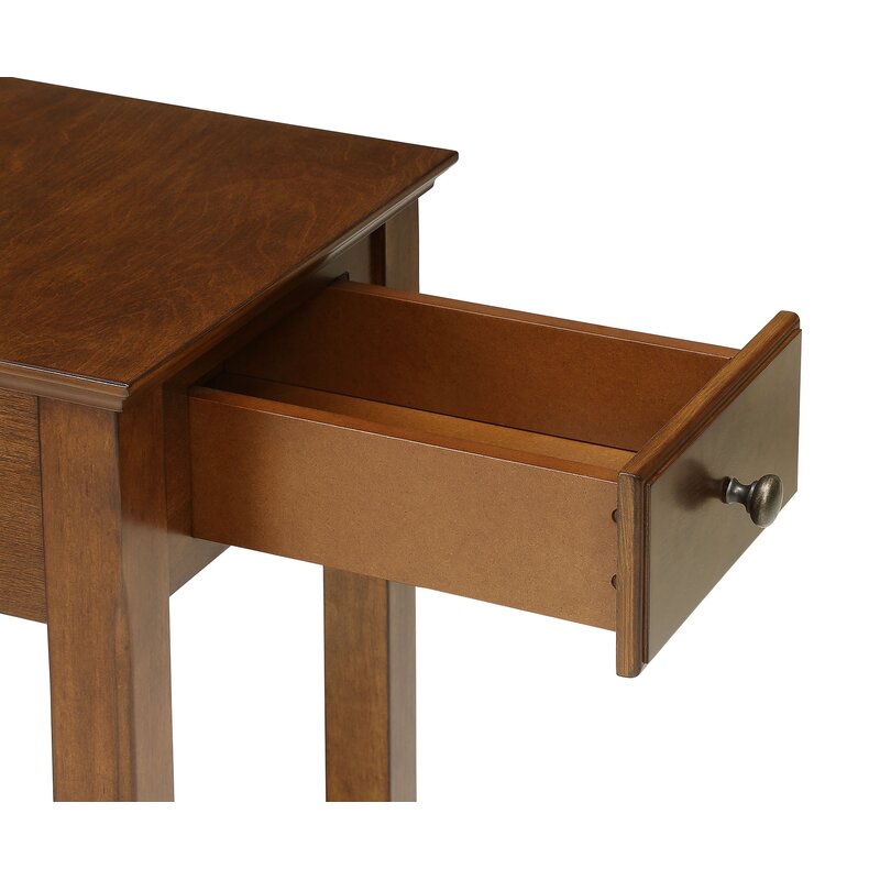 Hillyard end table with storage store