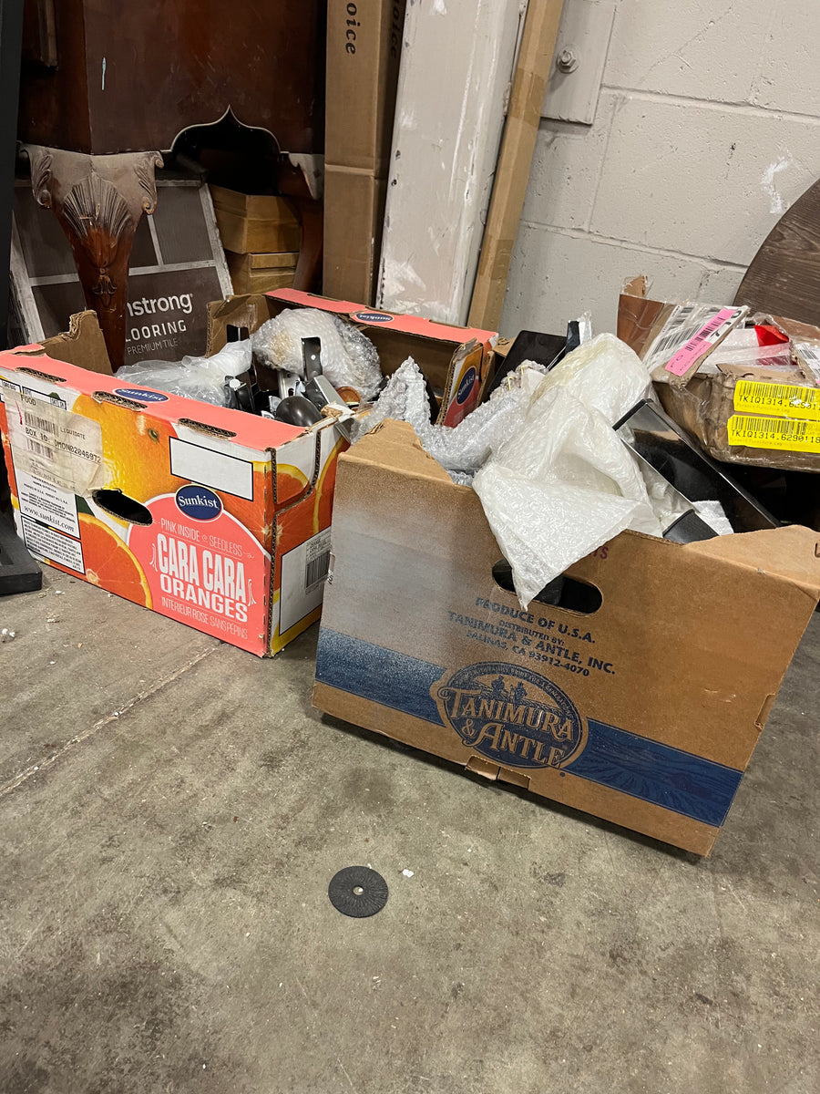 Two boxes of furniture feet. Final Sale pickup by 9/6 – Salvage & Co ...