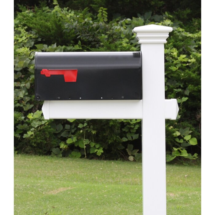 Post Mounted Mailbox – Salvage & Co Fishers