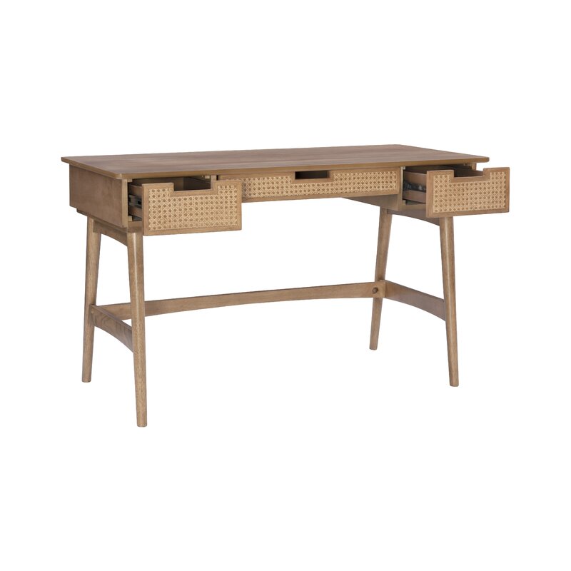 Tobage Cane Drawer Face Desk – Salvage & Co Fishers