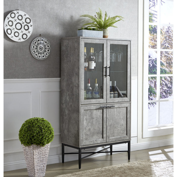 Wattson Bar Cabinet – Salvage & Co Fishers