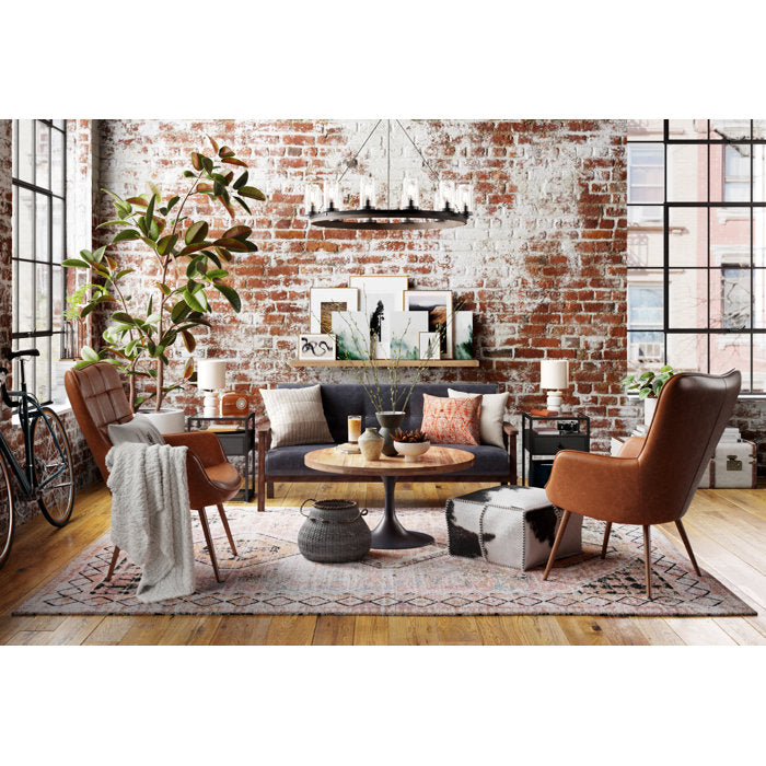 Aichele Upholstered Wingback Chair – Salvage & Co Fishers