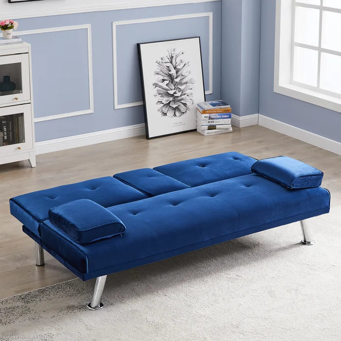 Alleyne Twin 65.3'' Wide Tufted Back Convertible Sofa with Storage ...