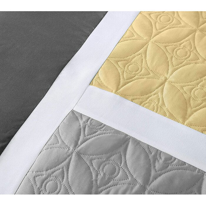 Full Comforter + 2 Standard Shams Brendel Microfiber 7 Piece Comforter ...