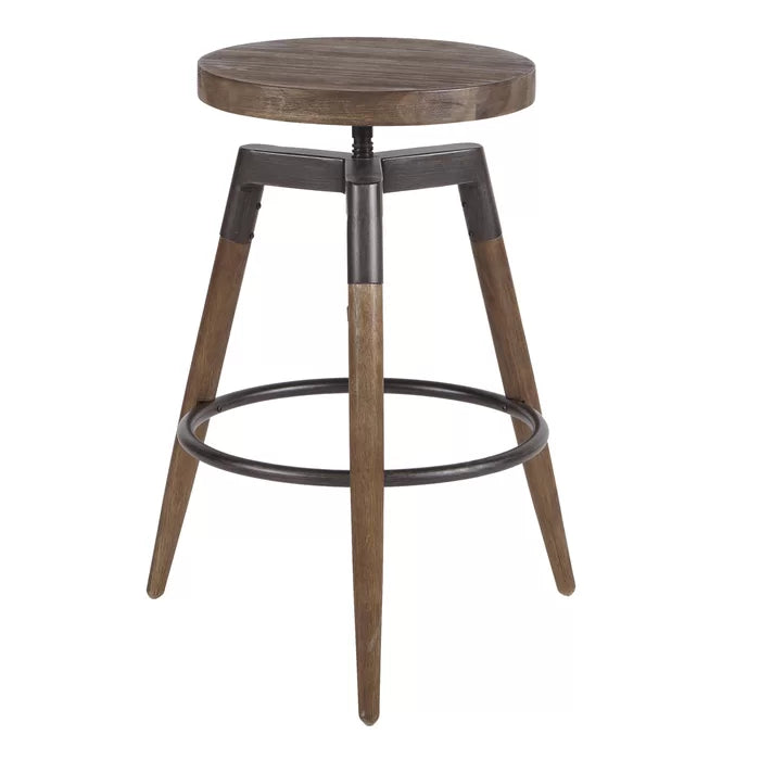 Cole Adjustable Height Bar Stool – Salvage & Co Fishers