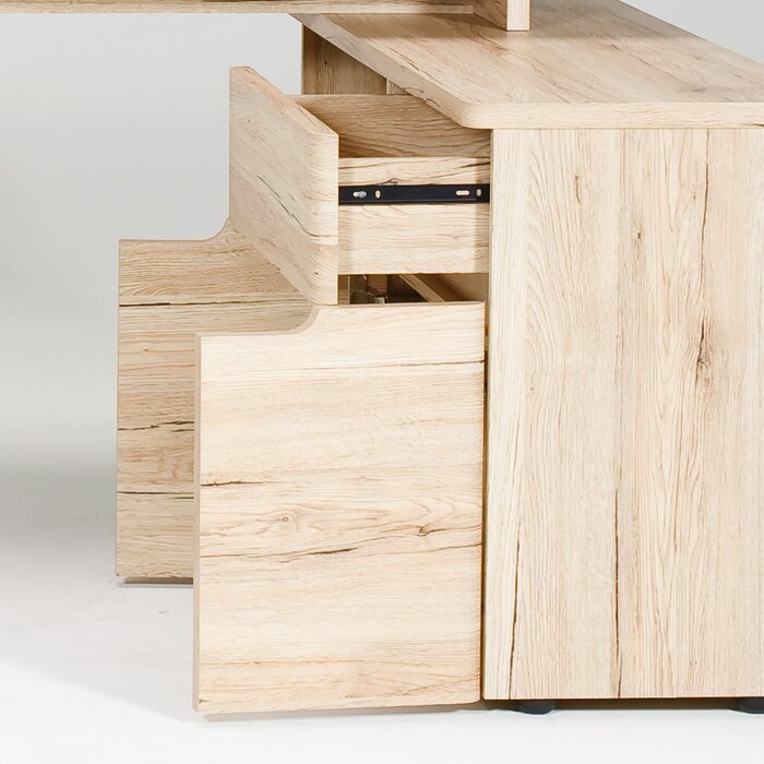 Cuuba Libre L-Shape Desk – Salvage & Co Fishers