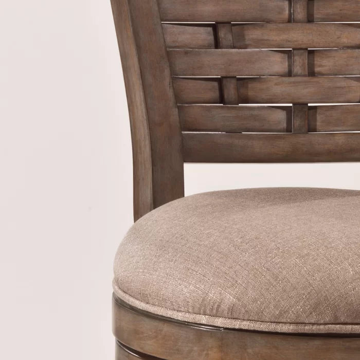 Lantz Swivel Bar Stool (30" Seat Height) – Salvage & Co Fishers