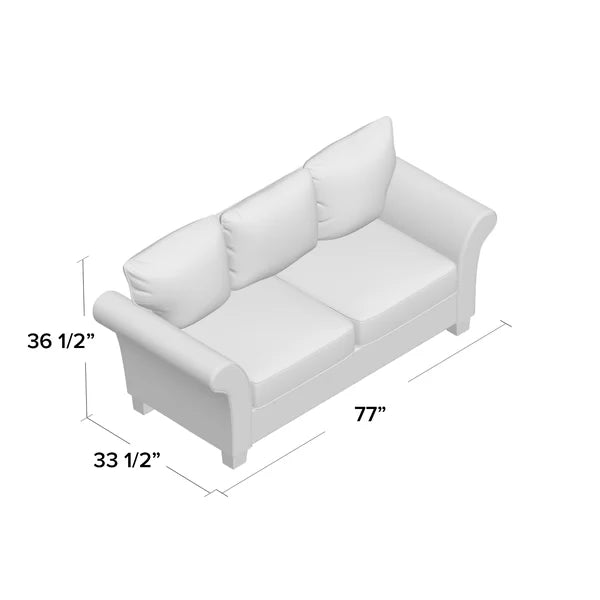 Mcquilkin 79.9'' Upholstered Sofa – Salvage & Co Fishers