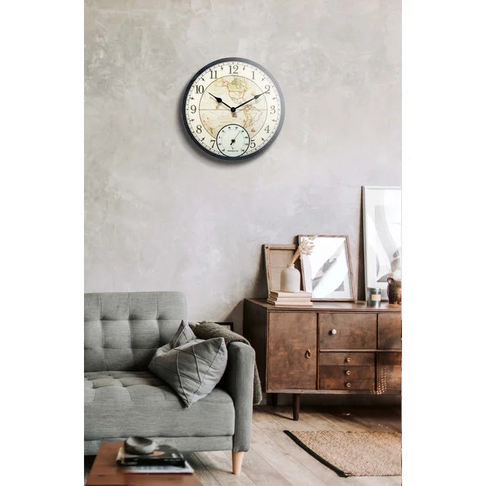 Orbis Black All Weather Clock – Salvage & Co Fishers