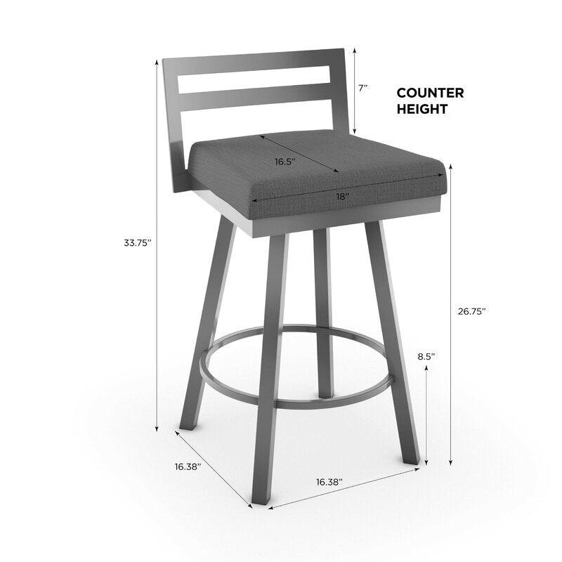 Penton Swivel Counter Stool – Salvage & Co Fishers