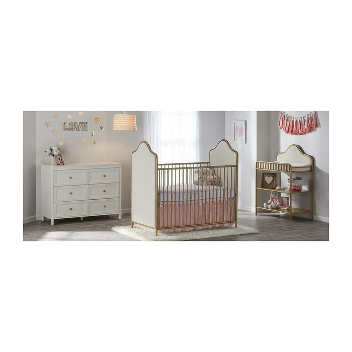 Piper Convertible Upholstered Crib – Salvage & Co Fishers