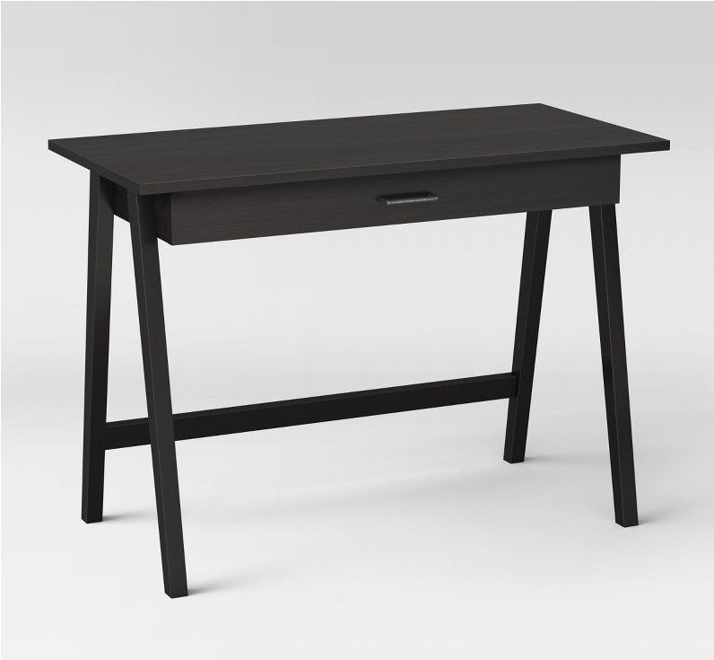 Paulo Wood Writing Desk with Drawer - ProjePaulo Wood Writing Desk wit ...