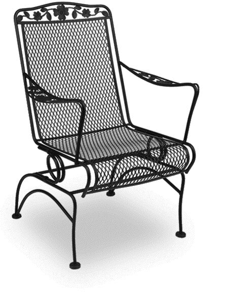 Vaillancourt Patio Coil Spring Dining Chair (set of 2) – Salvage & Co ...