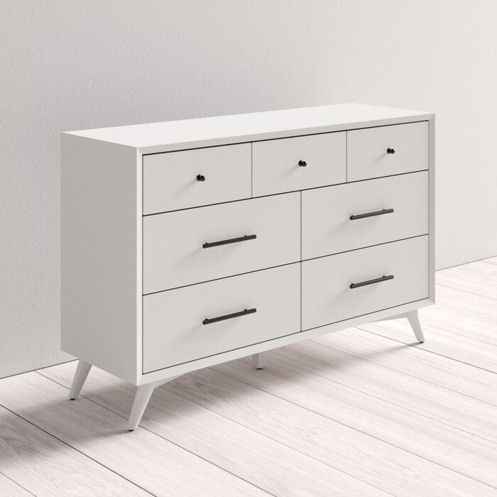 White Williams 7 Drawer Dresser 489AH